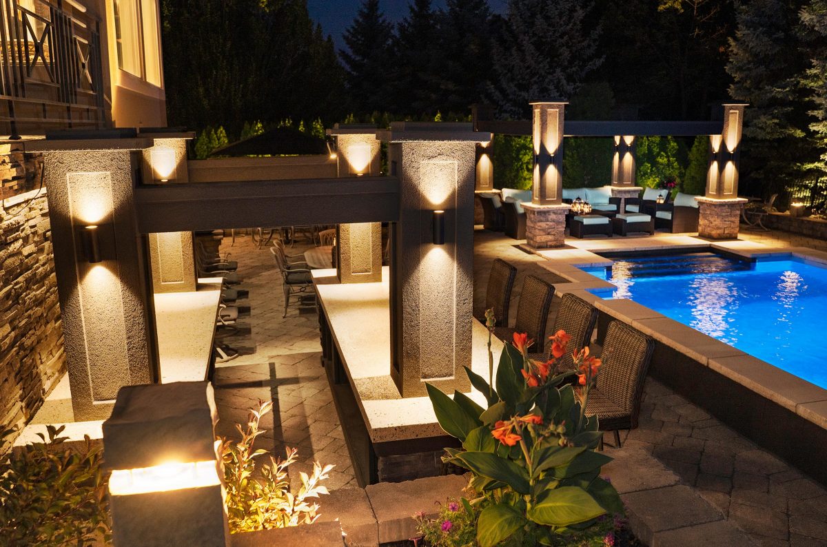 Outdoor Water Feature Lighting Ideas: Pools, Ponds & Fountains